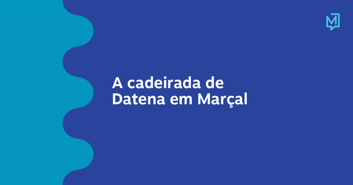A cadeirada de Datena em Marçal – Meio