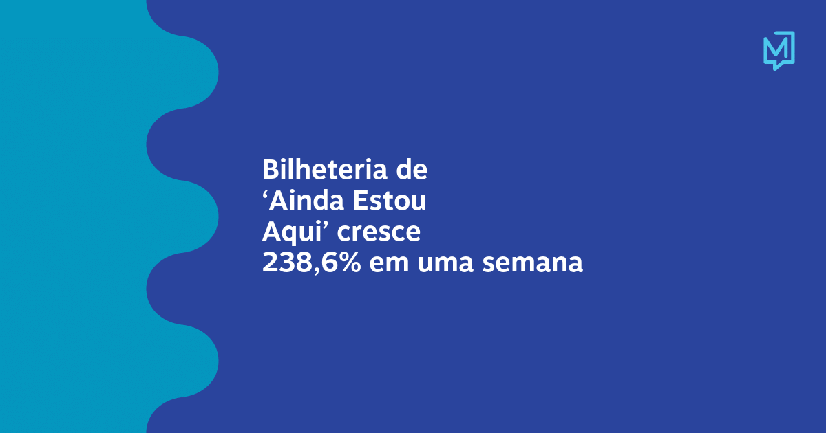 Bilheteria de ‘Ainda Estou Aqui’ cresce 238,6% em uma semana – Meio