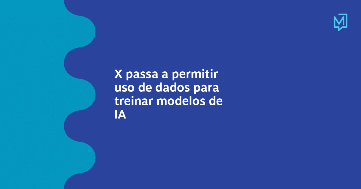X passa a permitir uso de dados para treinar modelos de IA – Meio
