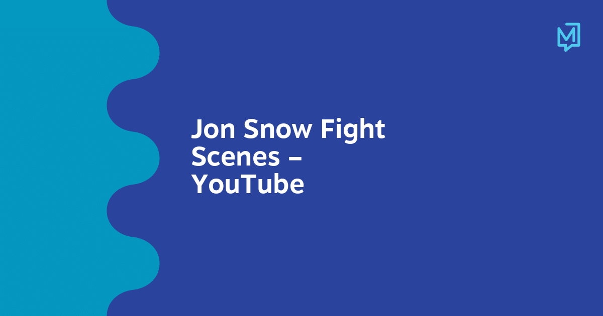 Jon Snow Fight Scenes – YouTube | Meio